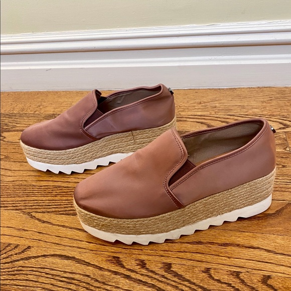 Steve Madden | Shoes | Steve Madden Kenning Pink Satin Espadrilles ...